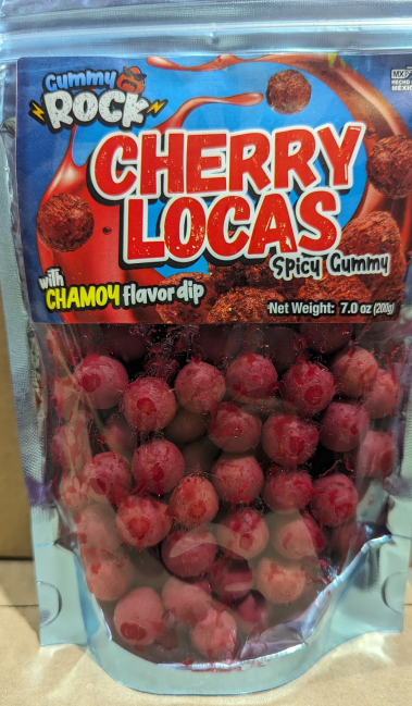 Rock Cherry Locas Gummy | Los Compadres Distributor