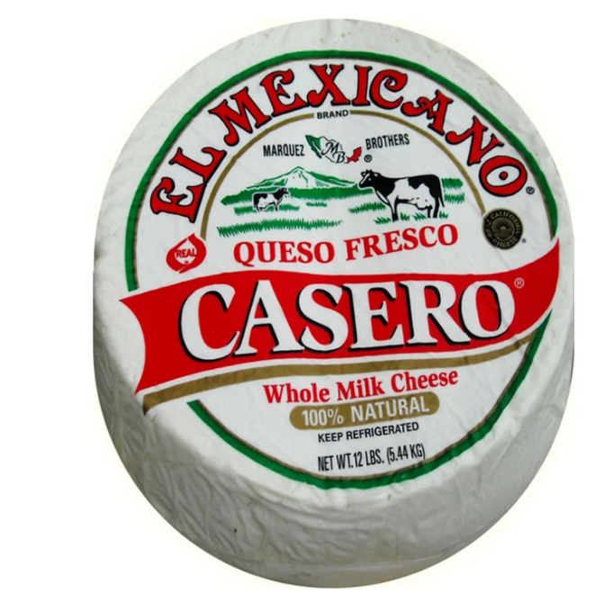 El Mexicano Queso Fresco Casero Bulk 1/12 lb – Los Compadres Distributor