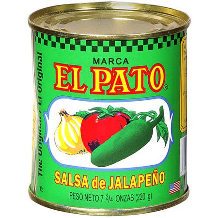 El Pato Salsa Jalapeno 48/7.75 (lata verde) | Los Compadres Distributor