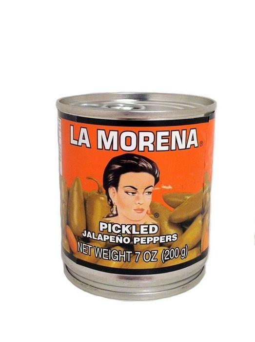 La Morena Whole Jalapeno 24/7oz | Los Compadres Distributor
