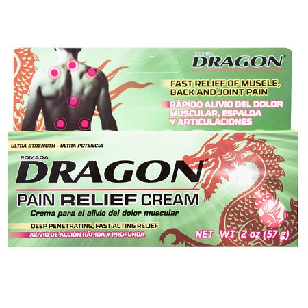 Pomada Dragon Pain Relief Alivio del dolor Muscular 2oz | Los Compadres ...
