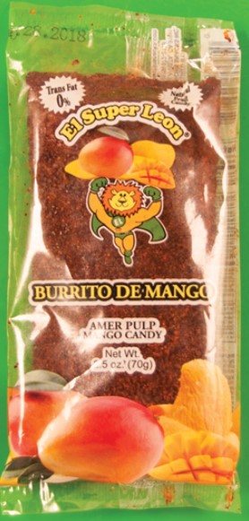 El Super Leon Burrito de mango 24pz (4cs) | Los Compadres Distributor