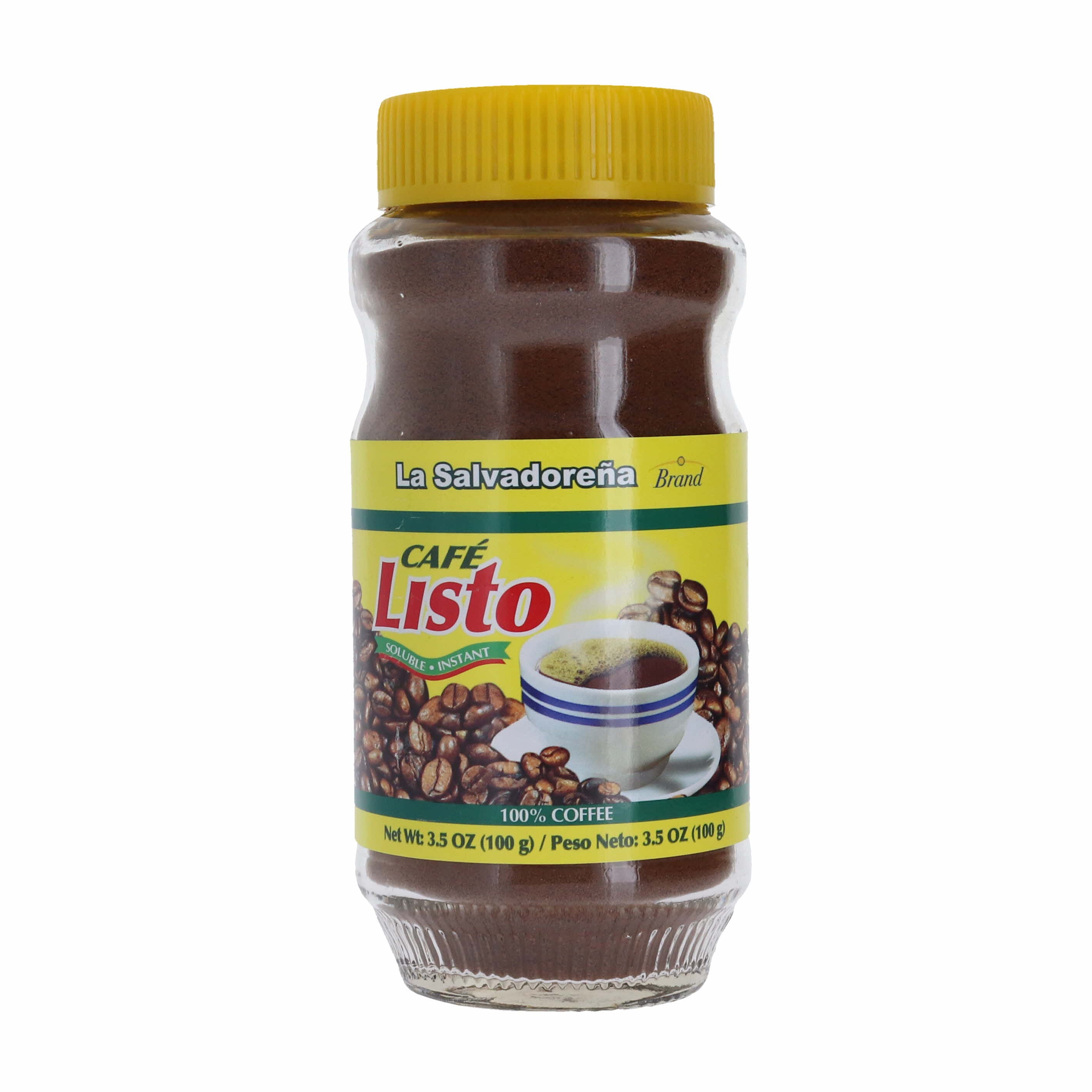 Cafe Listo (Salvadoreno) 12/3.5oz 100grs | Los Compadres Distributor