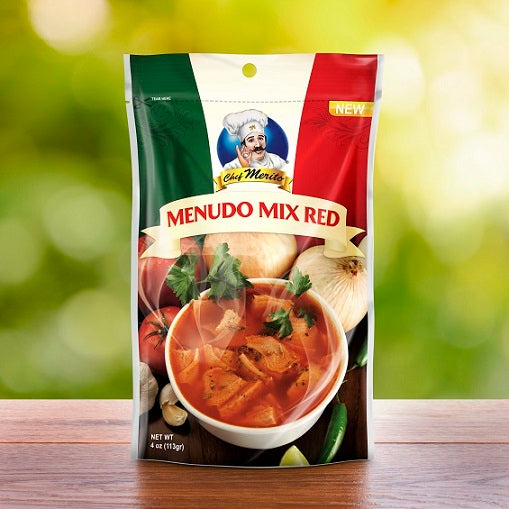 Chef Merito Menudo Mix Red 12/4oz | Los Compadres Distributor