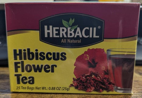 Herbacil Jamaica Tea Box (25 pc) | Los Compadres Distributor