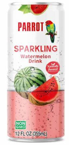 Parrot Sparkling watermelon drink 12 pack 12oz | Los Compadres Distributor